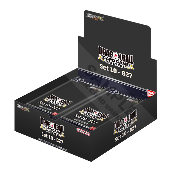 Dragon Ball Super CG - Zenkai Set 10 - B27 Booster Box (24 Packs) – The Card Vault