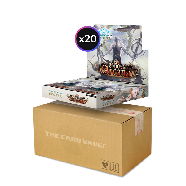 Shadowverse: Evolve - Gods of the Arcana - Display Case (20 Boxes) – The Card Vault