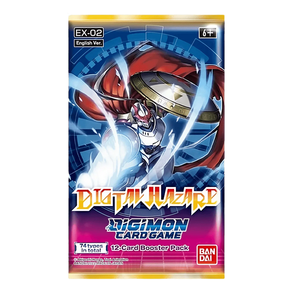 Digimon Card Game - Digital Hazard (EX02) - Booster Pack – The Card Vault