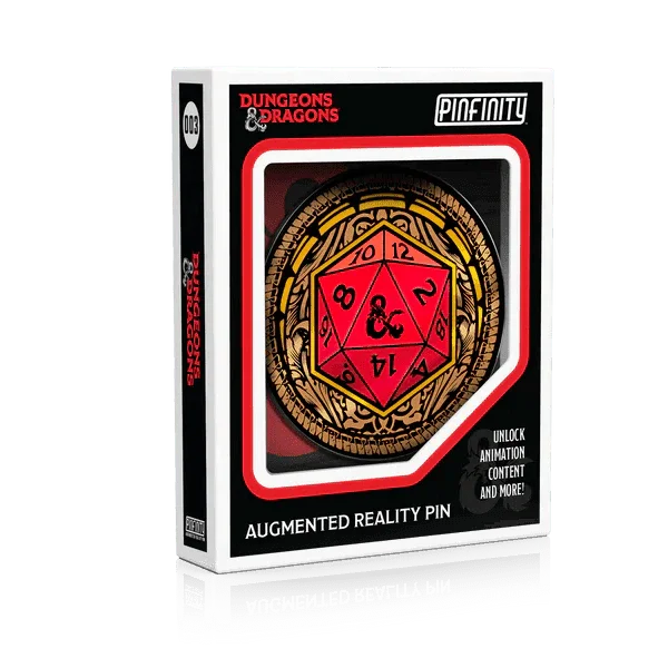 Pinfinity: Dungeons & Dragons - Ornate D20 AR Pin – The Card Vault