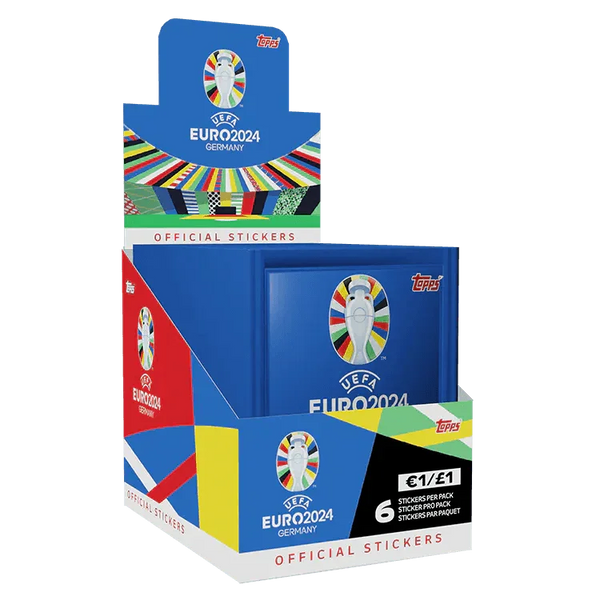 Topps - Euro 2024 Sticker Collection - Booster Box (100x Packs) – The ...