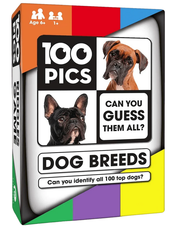 100 PICS - Dog Breeds - Card Game | The Card Vault