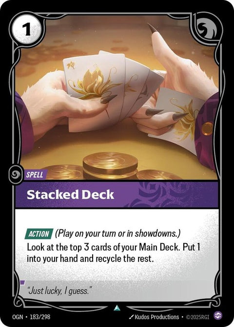 Stacked Deck (183) – The Card Vault