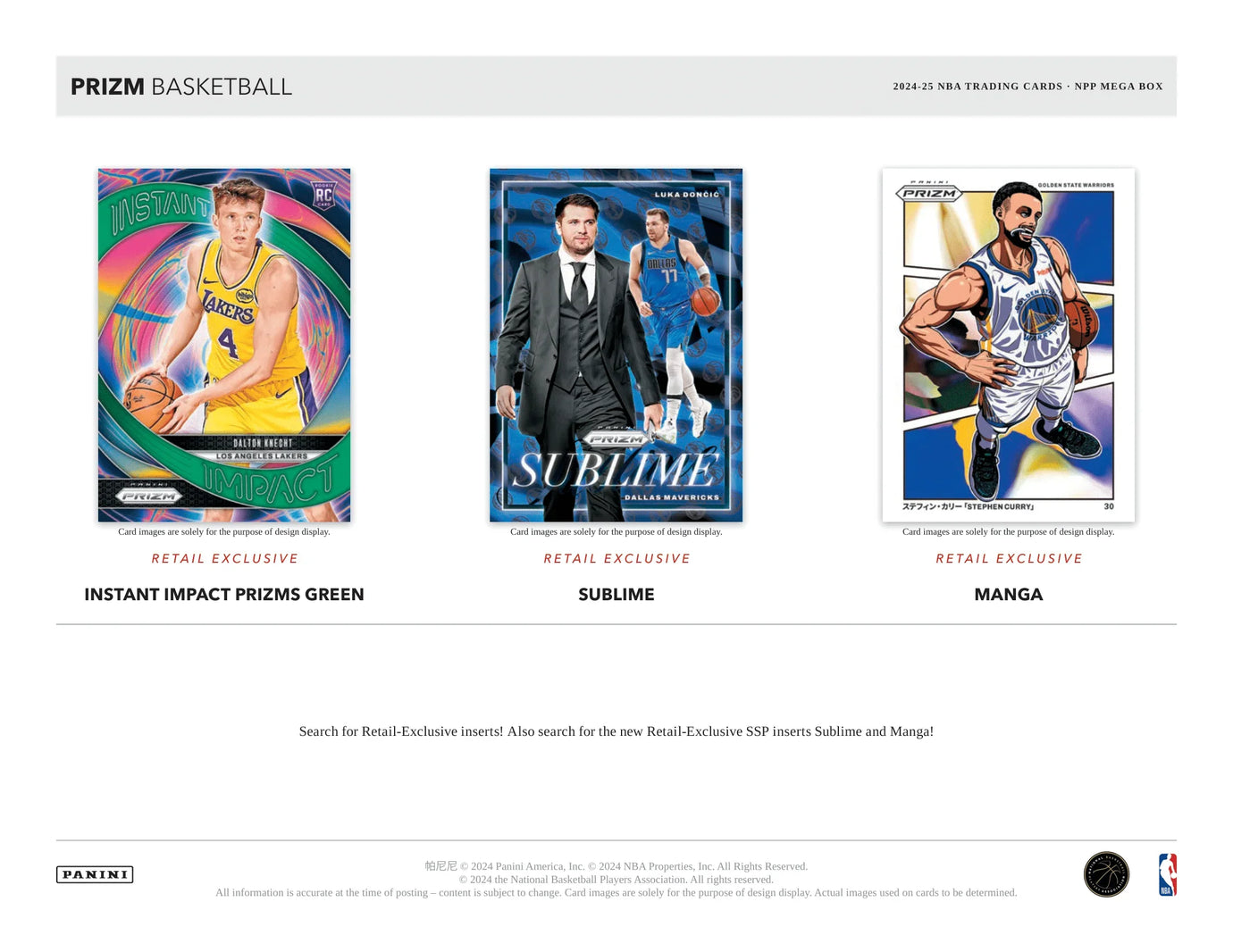 Panini - 2024/25 Prizm Basketball (NBA) - Mega Box – The Card Vault