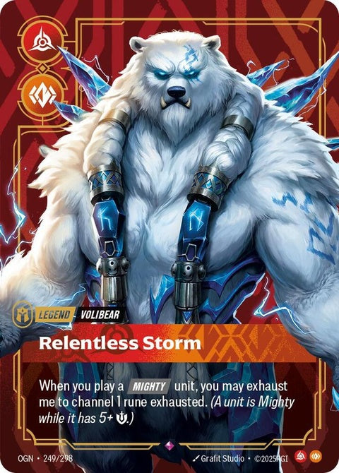 Volibear - Relentless Storm (249) – The Card Vault