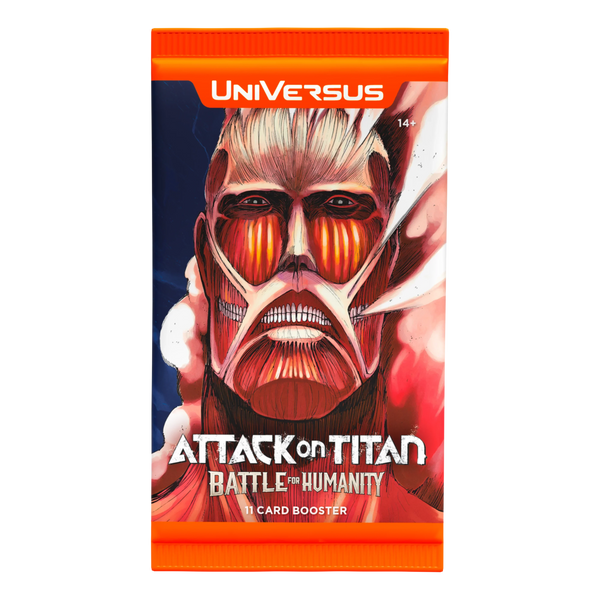 UniVersus CCG - Attack on Titan - Battle for Humanity Booster Pack ...