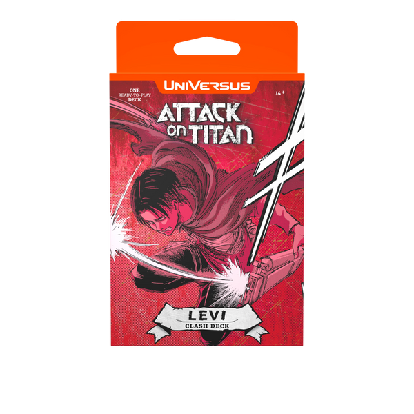 UniVersus CCG - Attack on Titan - Battle for Humanity Levi Clash Deck ...