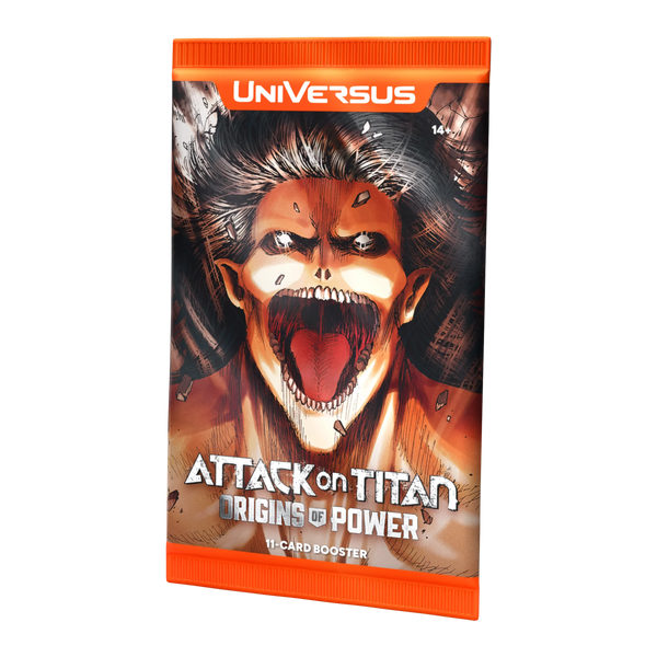 UniVersus CCG - Attack on Titan - Origins of Power Booster Pack – The ...