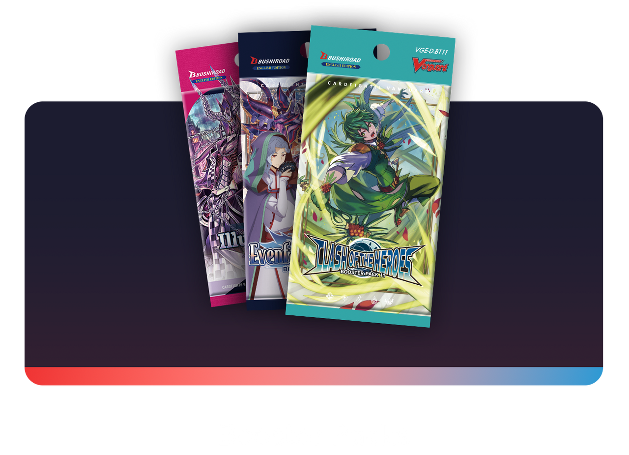 Cardfight!! Vanguard Trading Card Products | Boosters, Decks, Packs ...