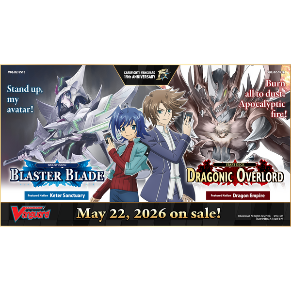Cardfight!! Vanguard - Starter Deck - Blaster Blade – The Card Vault