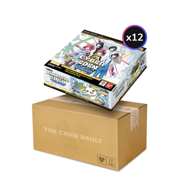 Digimon Card Game - Cyber Eden (BT22) - Display Case (12x Booster Boxe ...