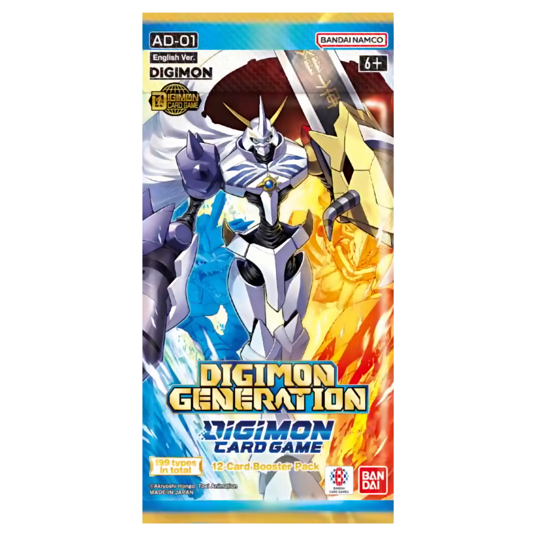 Digimon Card Game - Digimon Generation Advanced Booster Pack – The Card ...