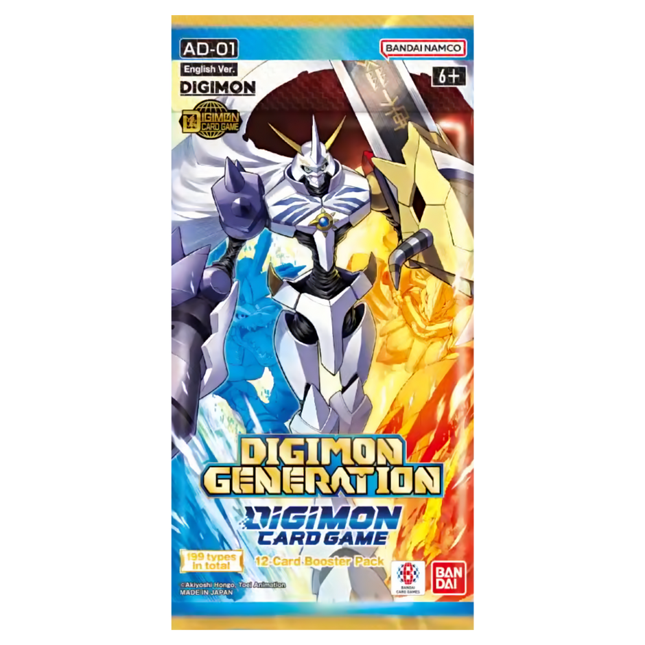 Digimon Card Game - Digimon Generation Advanced Booster Pack – The Card ...