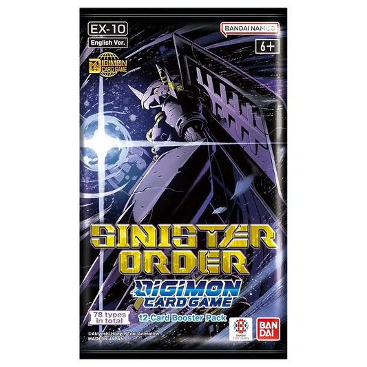 Digimon TCG | Sinister Order (EX10) Sealed Products – The Card Vault