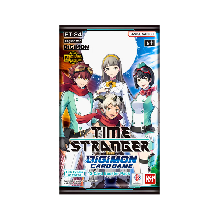 Digimon Card Game - Time Stranger (BT24) - Booster Box (24 Packs) – The ...