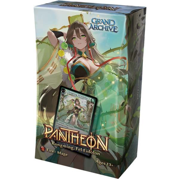 Grand Archive TCG - Pantheon Deck - Kongming, Fel Eidolon – The Card Vault