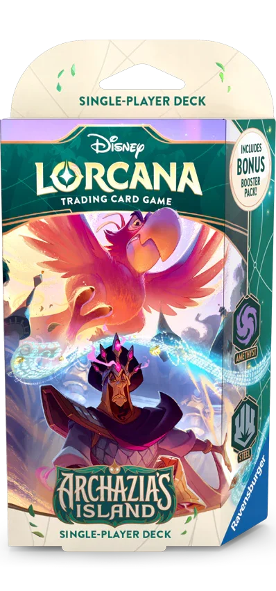 Disney - Lorcana TCG - Archazia's Island - Starter Deck - Lago & Jafar ...