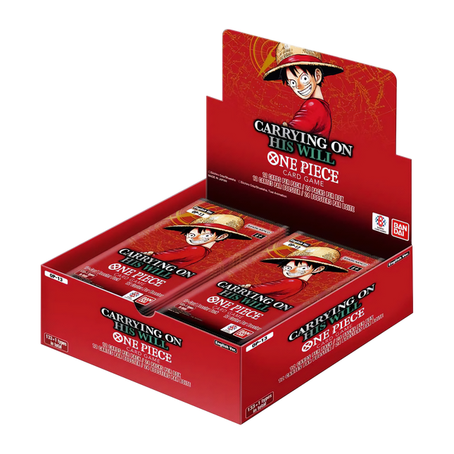 One Piece TCG | Carrying On His Will (OP-13) – The Card Vault