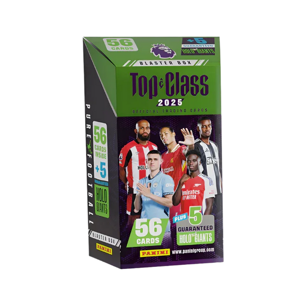 Panini - 2025 Premier League Top Class Football (Soccer) - Blaster Box ...