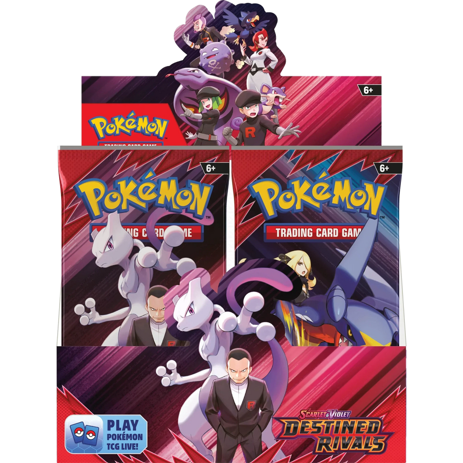 Pokemon TCG: Scarlet & Violet - Destined Rivals Booster Box (36 Packs ...