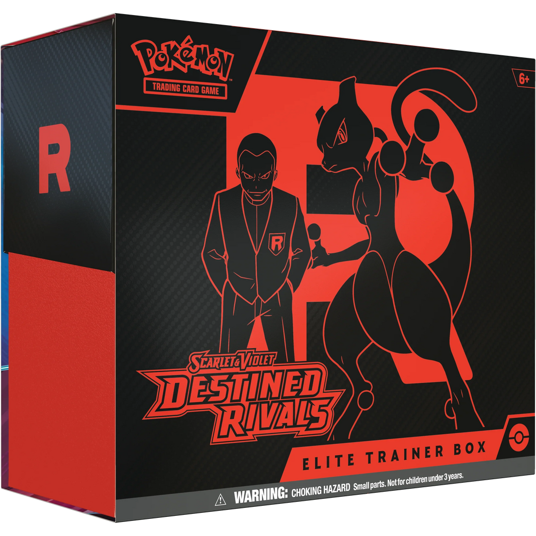 Pokemon TCG - Scarlet & Violet - Destined Rivals - Elite Trainer Box ...