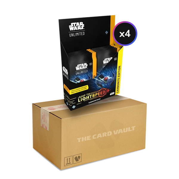 Star Wars: Unlimited - Jump to Lightspeed - Carbonite Box Display Case ...