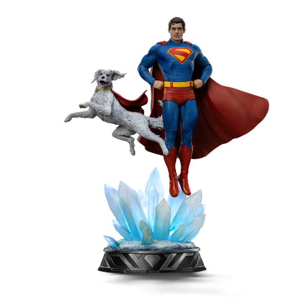 Superman: Legacy - Superman and Krypto BDS Art Scale Statue 1/10 – The ...