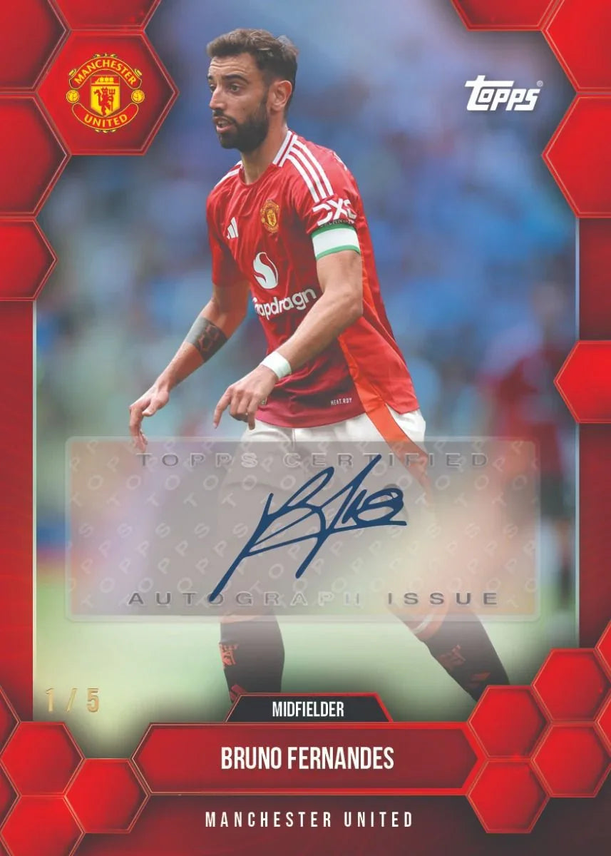 Topps - 2024/25 Manchester United Football (Soccer) - Fan Set – The ...