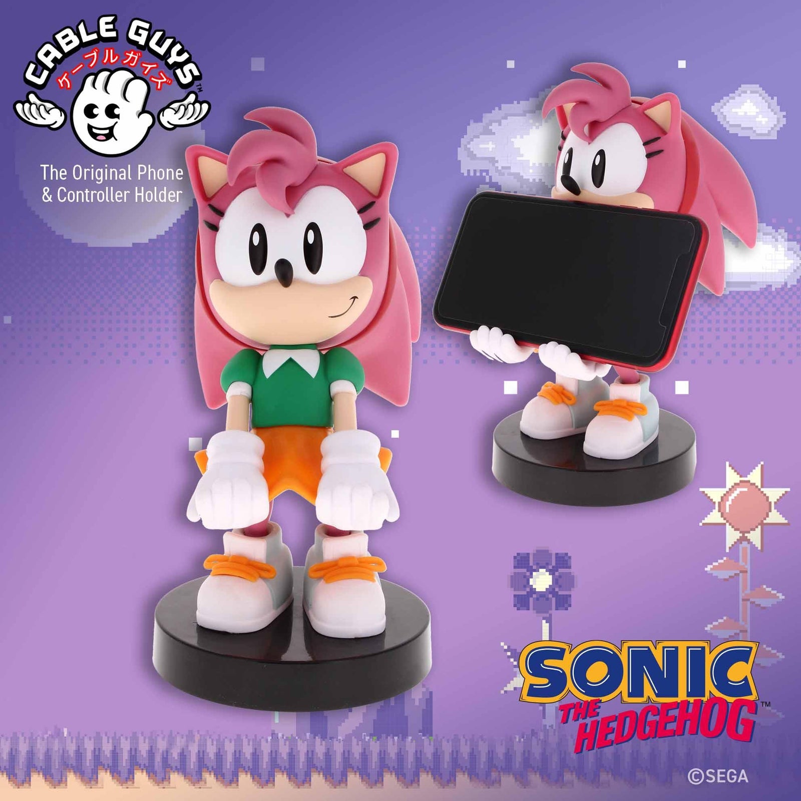 Nitro Super Sonic - Amy Rose (Classic) - Phone & Controller Holder ...