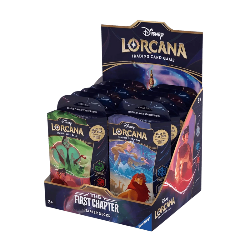 Lorcana TCG - The First Chapter Starter Deck - Cruella & Aladdin – The ...