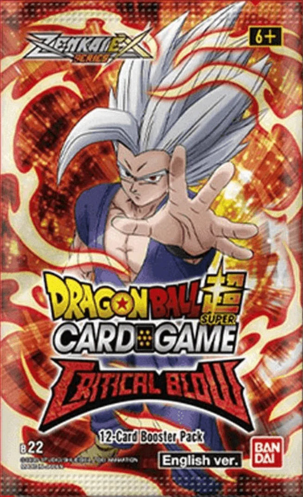 Dragon Ball Super Zenkai Set 05 - Critical Blow (DBS-B22) Booster Pack ...