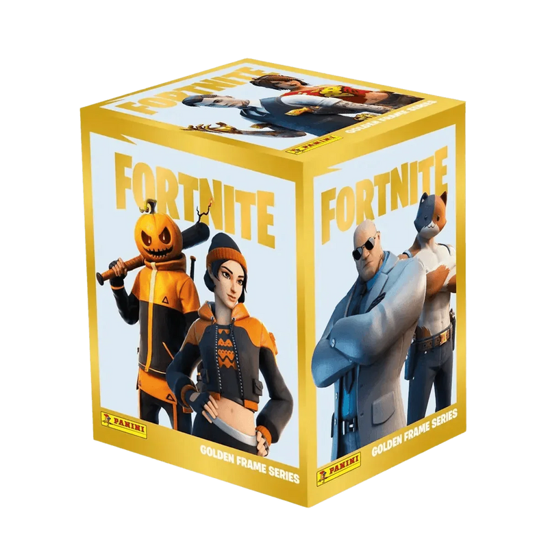 Fortnite Gold Frame Series Sticker Collection Booster Box (36 Packets ...