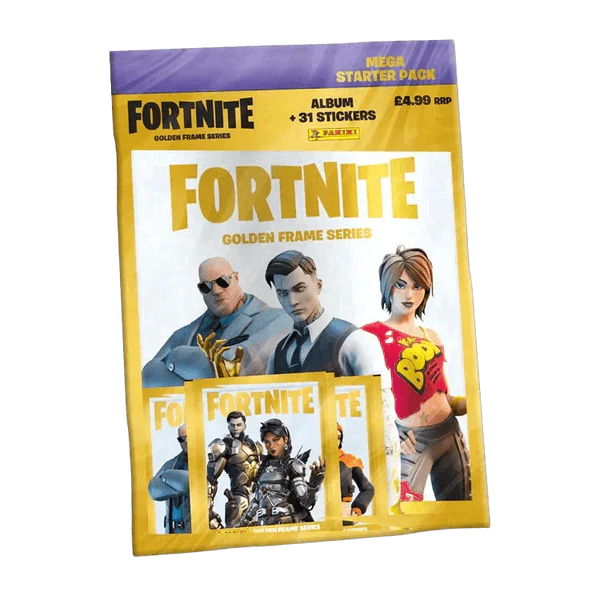 Fortnite Gold Frame Series Sticker Collection - Starter Pack – The Card ...