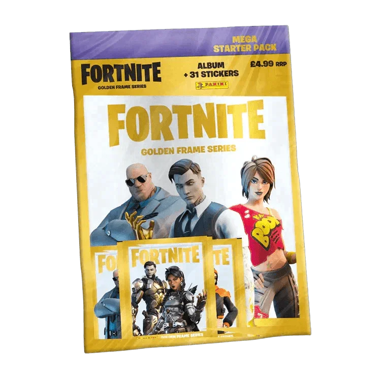 Fortnite Gold Frame Series Sticker Collection - Starter Pack – The Card ...