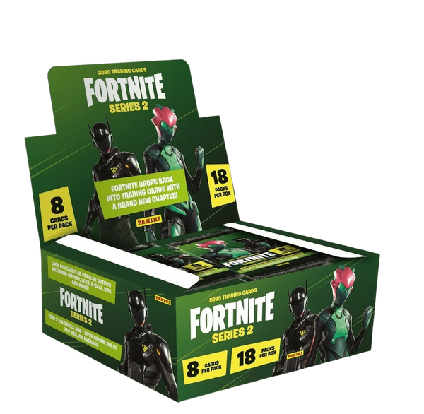 Fortnite Series 2 Trading Cards - Booster Box (18 Packs) – The Card Vault