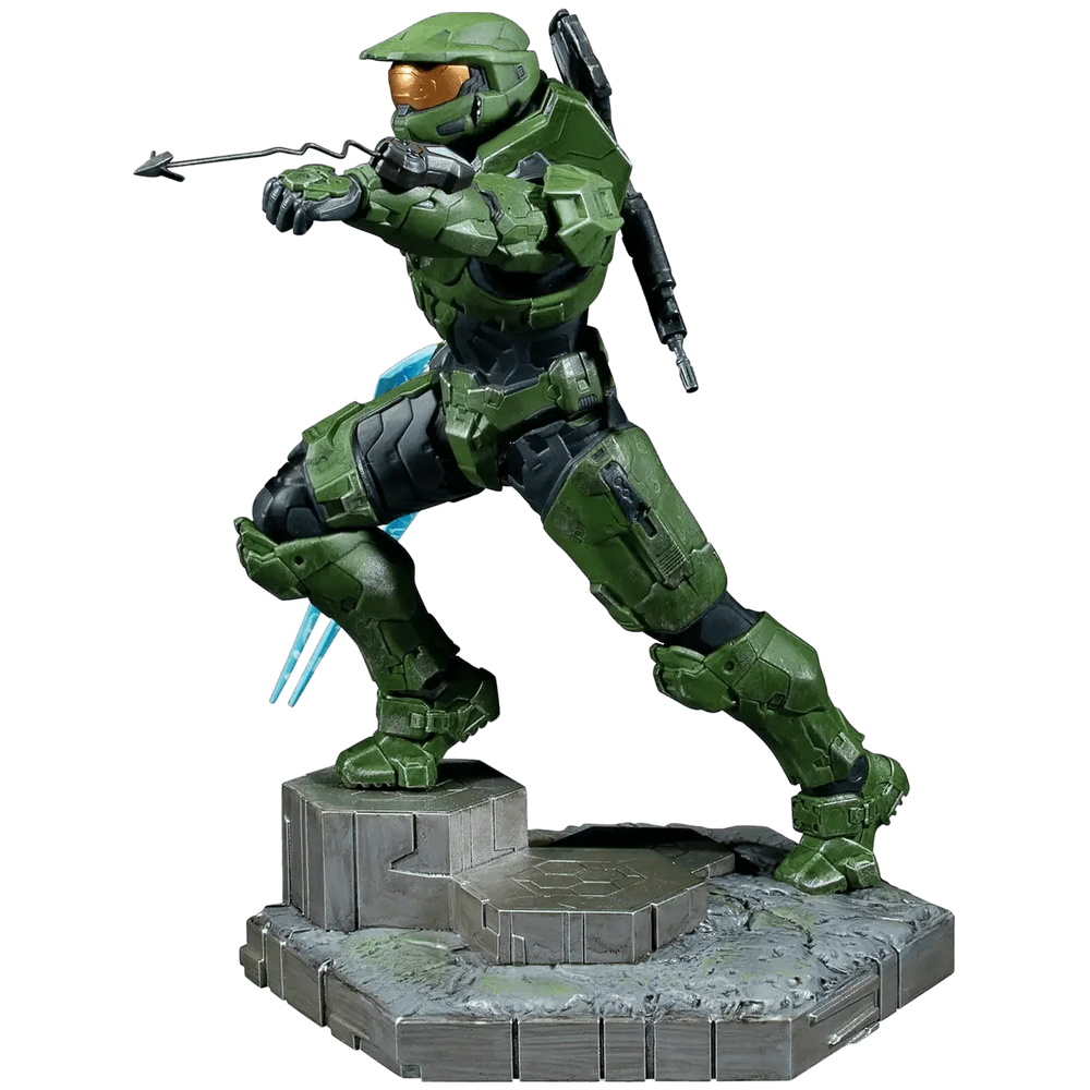 Halo Infinite Master Chief with Grappleshot - 10 Inch PVC Statue