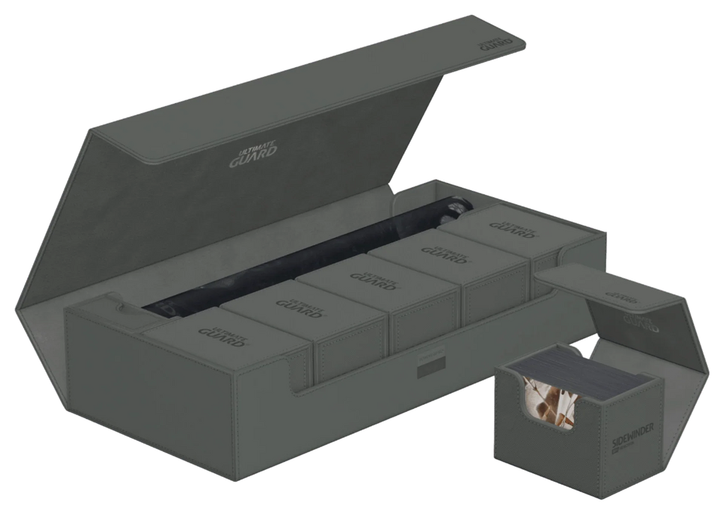 Ultimate Guard - Superhive XenoSkin - 550+ Card Case - Monocolor Grey