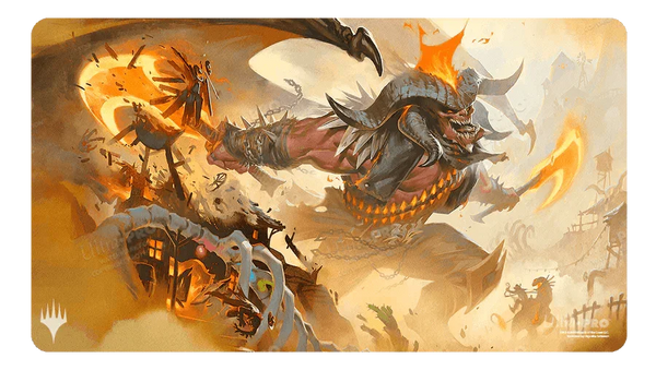 MTG: Outlaws of Thunder Junction - Rakdos, the Muscle Key Art Playmat ...