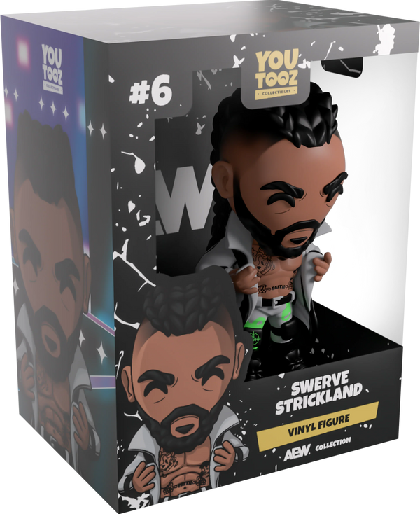 Youtooz - AEW - Swerve Strickland Vinyl Figure #6 – The Card Vault