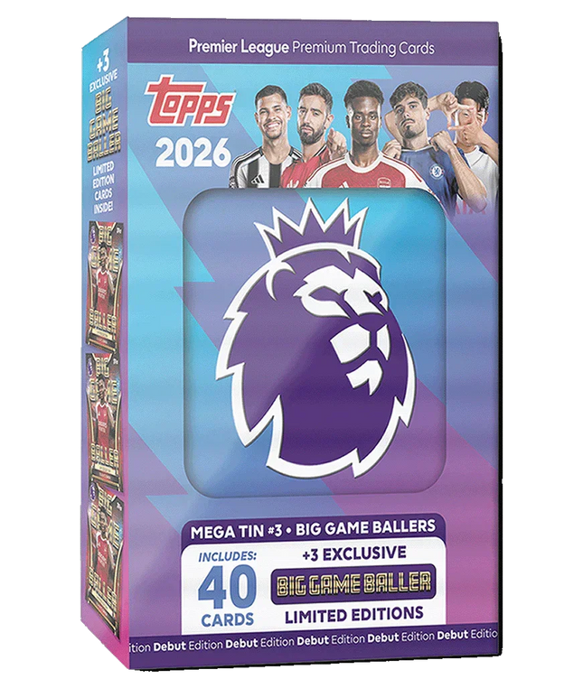 Topps Premier League 2026 Debut Edition | Sealed Products – The Card Vault