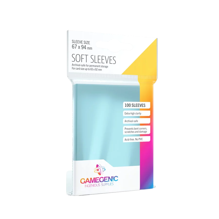 Gamegenic - Standard Soft Sleeves (100pk) | The Card Vault