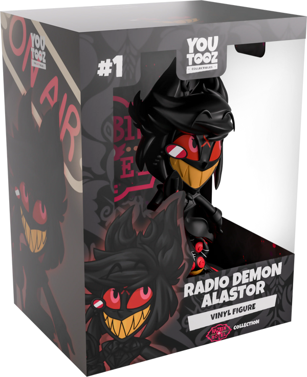 Youtooz - Hazbin Hotel - Radio Demon Alastor Vinyl Figure #1 – The Card ...