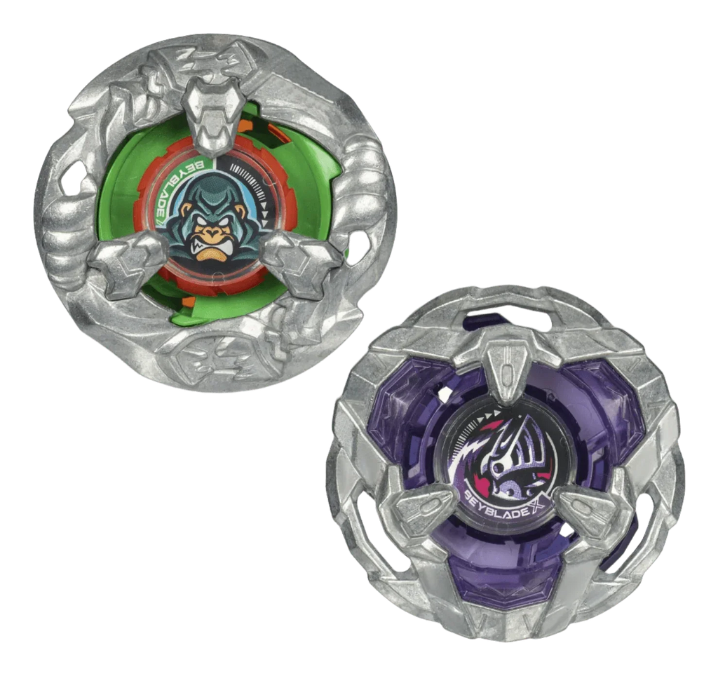 Beyblade X - Dual Pack Set - Yell Kong 3-60GB and Helm Knight 5-80T