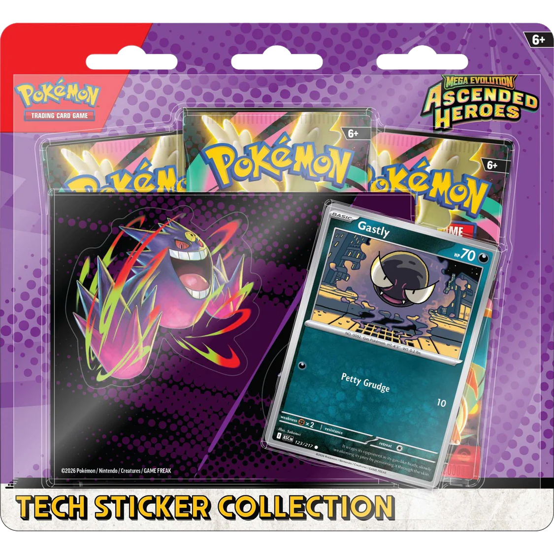 Pokemon TCG - Ascended Heroes - Tech Sticker Collection – The Card Vault