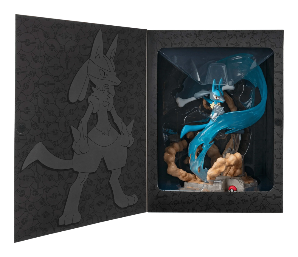 Jazwares - Pokemon Deluxe Collector Statue - Lucario
