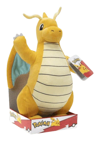 Jazwares - Pokemon Plush - Dragonite (12in) – The Card Vault
