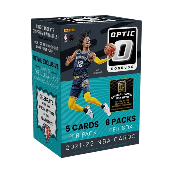 Panini - 2021/22 Donruss Optic Basketball (NBA) - Blaster Box – The ...