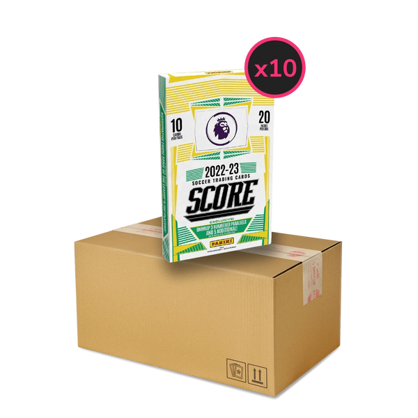 2022/23 Score Premier League - Retail Box Display Case (10x Boxes ...