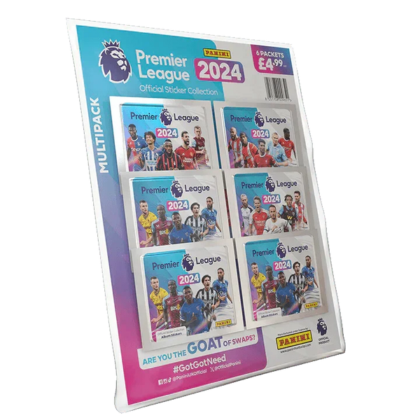 Panini - 2023/24 Premier League Football Sticker Collection Multipack ...