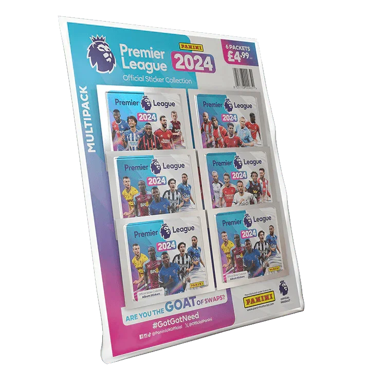 Panini - 2023/24 Premier League Football Sticker Collection Multipack